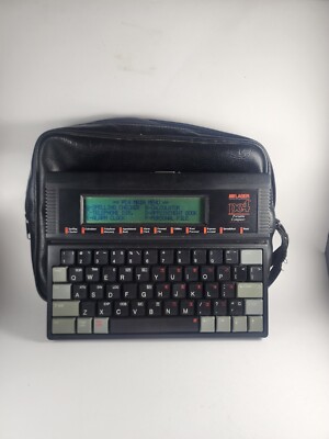 Vintage Portable Computer Laser PC4 / Manuals and Floppy discs ( no AC ...