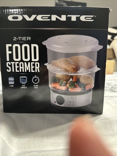 Ovente 2-tier Food Steamer New In Box | eBay