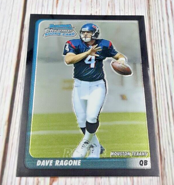 2003 Bowman Chrome DAVE RAGONE Rookie Card RC #151 HOUSTON TEXANS | eBay