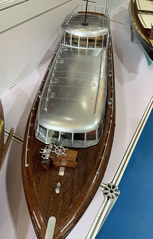 1:18 Thunderbird 55 Wooden Yacht Model Kit 928mm 36.5" RC Model Ship ...
