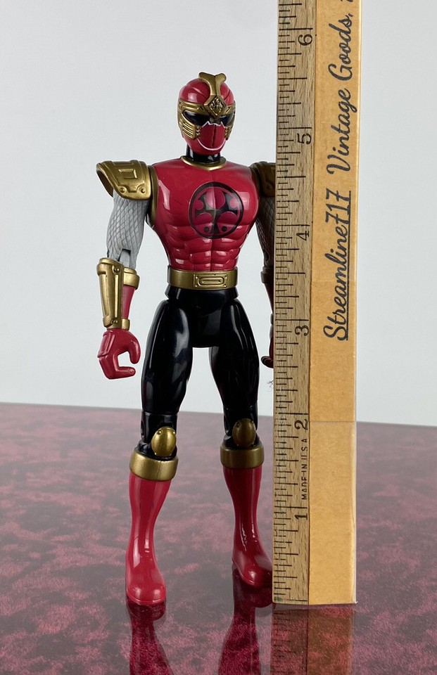Power Rangers Crimson Thunder Ninja - Light up Flash Power Ranger ...