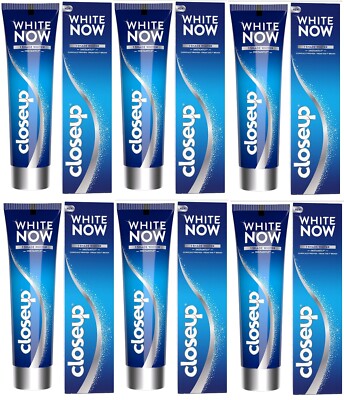 Close Up Toothpaste White Now