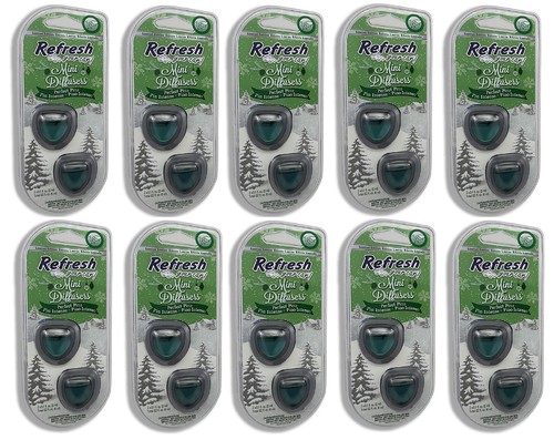 Refresh Car Air Freshener Vent Clip & Mini Car Oil Diffuser, Perfect ...