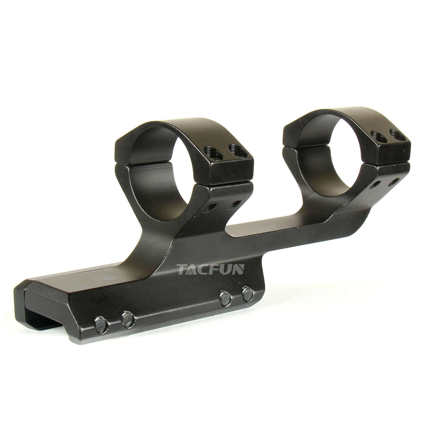 BLACK Slim Offset Cantilever Picatinny Weaver Scope Mounts 1"/30mm W ...