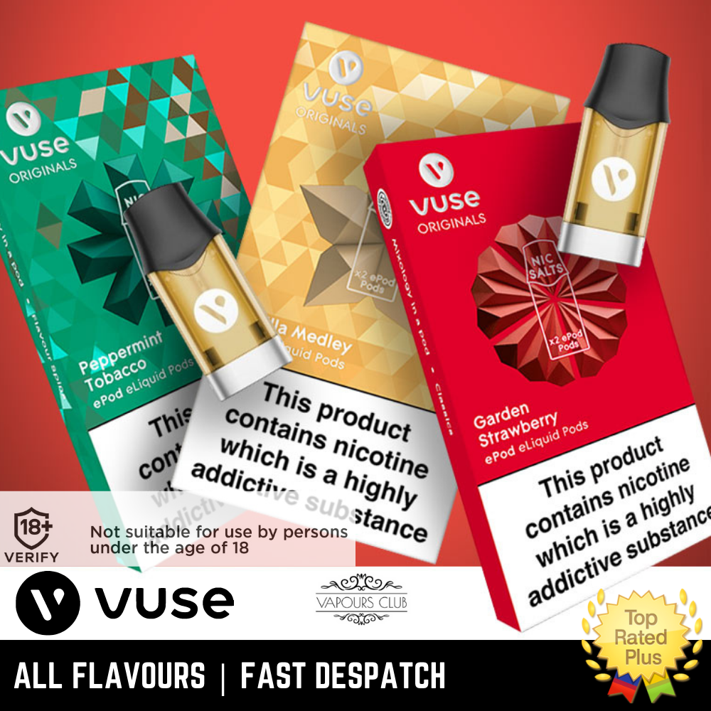 Vuse ePod vPro Cartridges | Special Promo Price |Vype Nic Salts e Pods ...