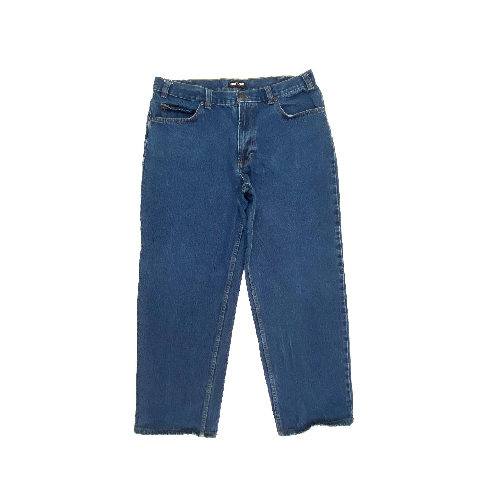 Kirkland Signature Straight Leg Men's size 36x27 Dark… - Gem