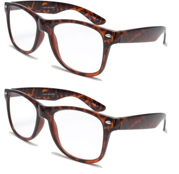 2 Pairs Classic comfortable reading glasses - unisex readers by Vision ...