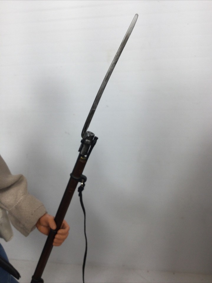 1/6 HASBRO GI JOE CSA INFANTRYMAN “JOHNNY REB” US CIVIL WAR INF. + FLAG ...