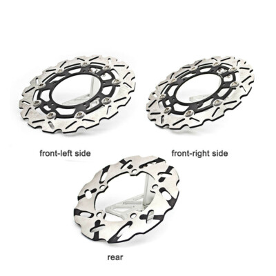 For Yamaha YZF-R1 YZF R1 2007-2014 Stainless Steel Front Rear Disc ...
