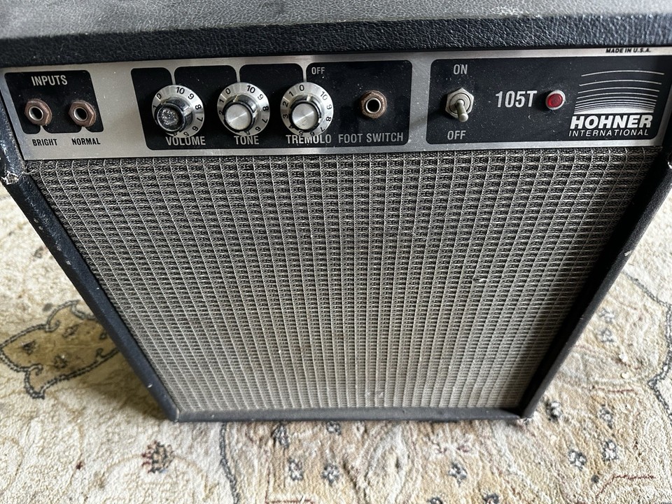 Vintage Hohner 105T Combo Amplifier Project Amp Needs Repair Makes ...