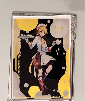 Crypton Future Media Kagamine Len Animate Cafe Acrylic Card Anime ...