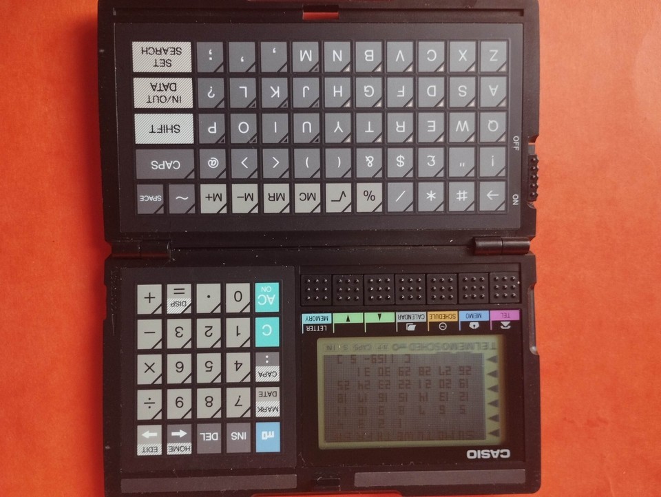 Calculatrice CASIO SF-4000 DIGITAL DIARY /AGENDA | eBay