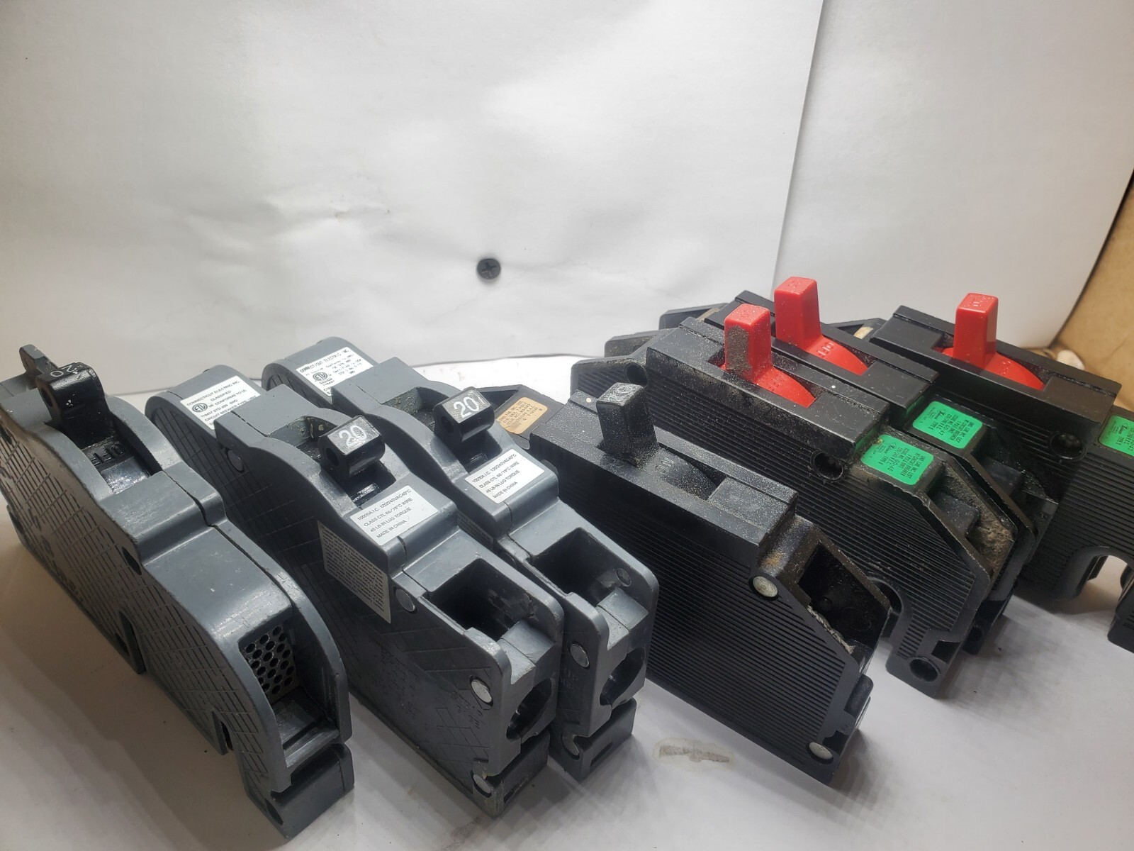 Zinsco Q20 Magnetrip 20 Amp 1 Pole Circuit Breaker 20A 1P Type Q RED ...