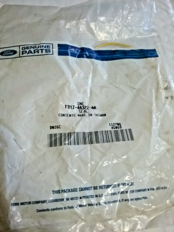 Ford Wheel Hub O-Ring Seal F81Z-4A322-AA | eBay