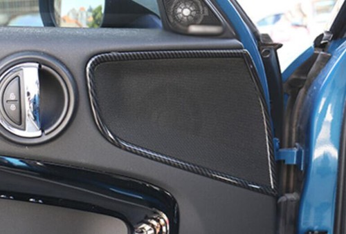 For Mini Cooper Countryman F60 ABS Carbon Fiber Inner Door Speaker ...