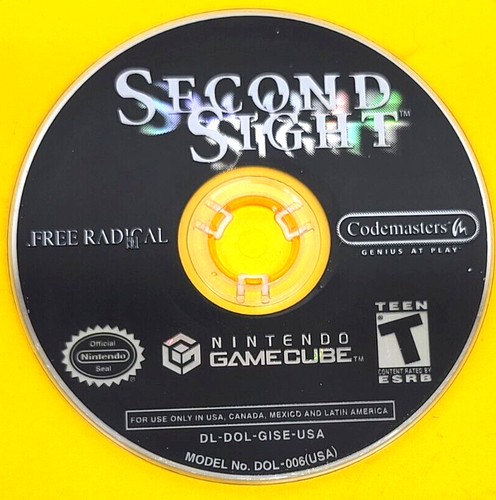 Second Sight Nintendo Gamecube Video Game (Game Disc Only) (M6) | eBay