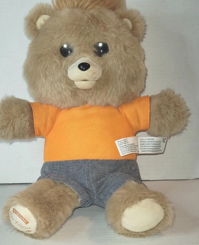 Teddy Ruxpin Plush Bear Talking Animated Story Telling Bluetooth LCD ...