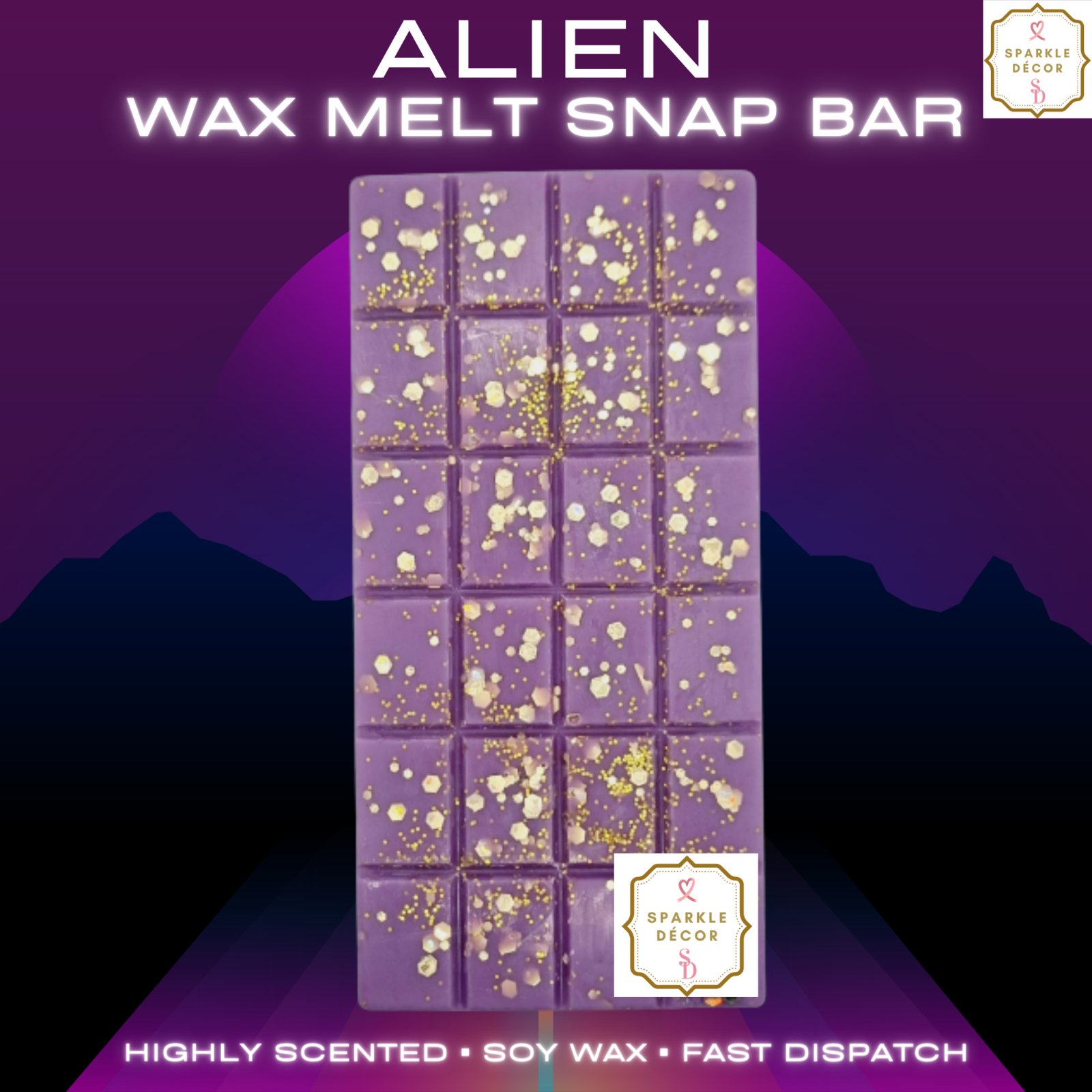 Alien Wax Melts• Highly Scented Snap Bar • Vegan Soy Wax Melts Gift ...