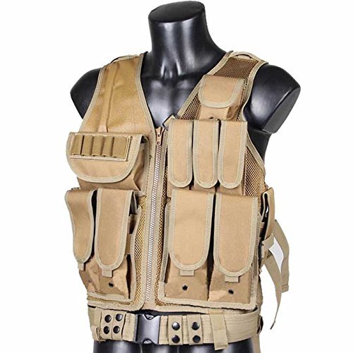 Tactical Military Mesh Combat Airsoft SWAT Police Vest | eBay