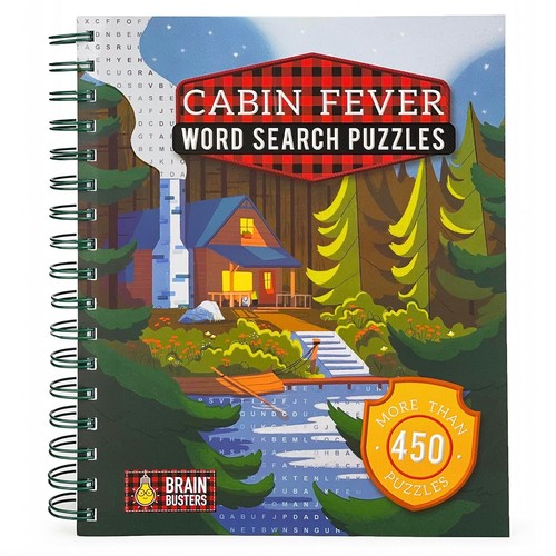 Cabin Fever Word Search Puzzles by Cottage Door Press | eBay