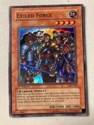 Yu Gi Oh! Exiled Force LOD-023 Super Rare 1st Edition | eBay