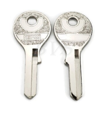 2x NEIMAN BLANK KEY For BMW R25 R27 R50 R60 R69 R69S R75/5 B69K ...