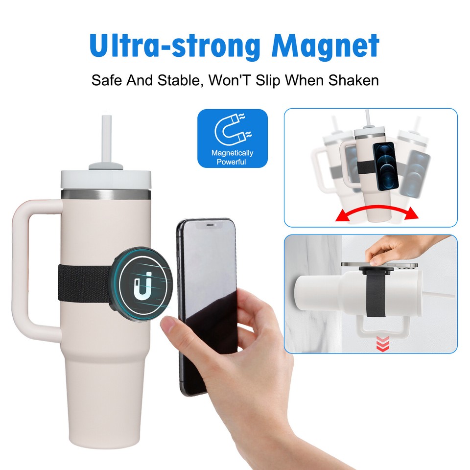 Magnetic Mobile Phone Strap for Bottle Stanley Cup Wrist Bike Phone ...