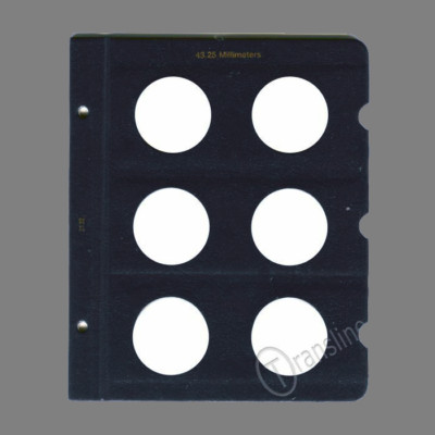 Whitman Coin Album Page Blank 43.25mm | eBay