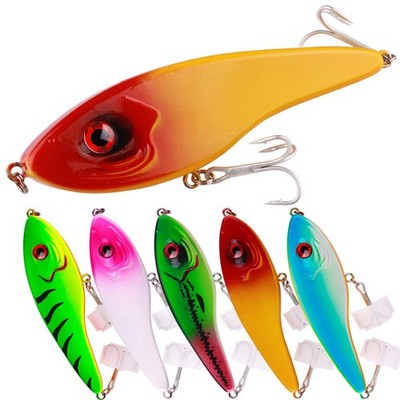 1pcs Fishing Lure Crankbait VIB Sinking Hook Hard Bait Tackle Trout 15 ...