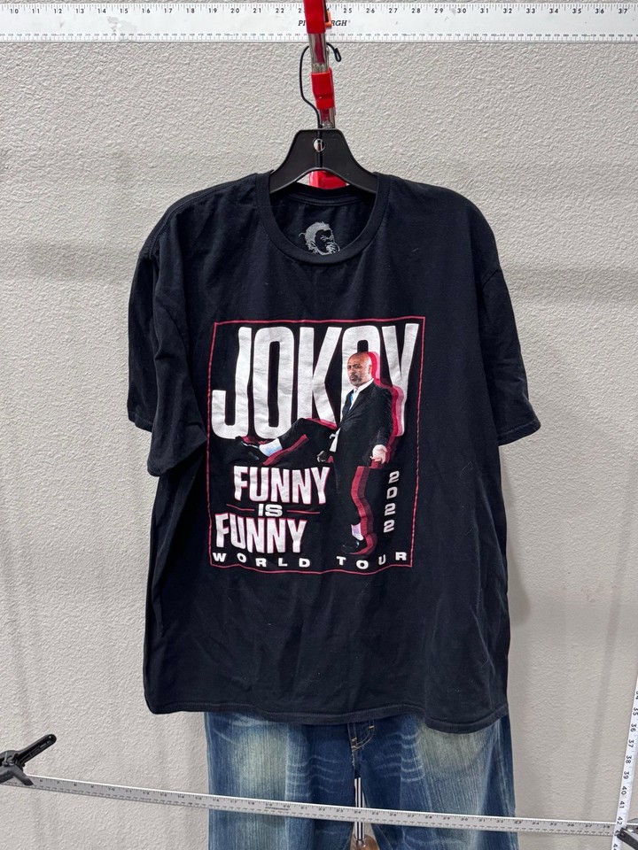Jo koy Funny Is Funny World Tour 2022 TEE T SHIRT XL | eBay