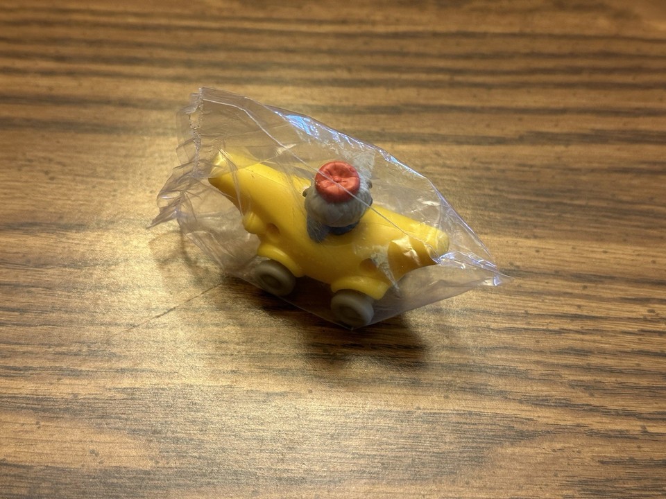 Vintage 1994 Richard Scarry's Busytown Busy Town Monkey in Banana Car ...