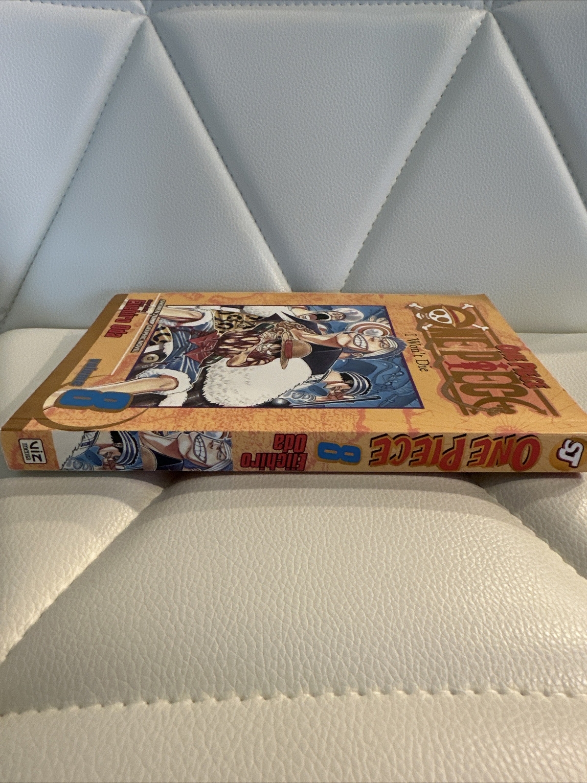 One Piece Volume 8 Gold Foil Manga English Eiichiro Oda Viz 2007 ...