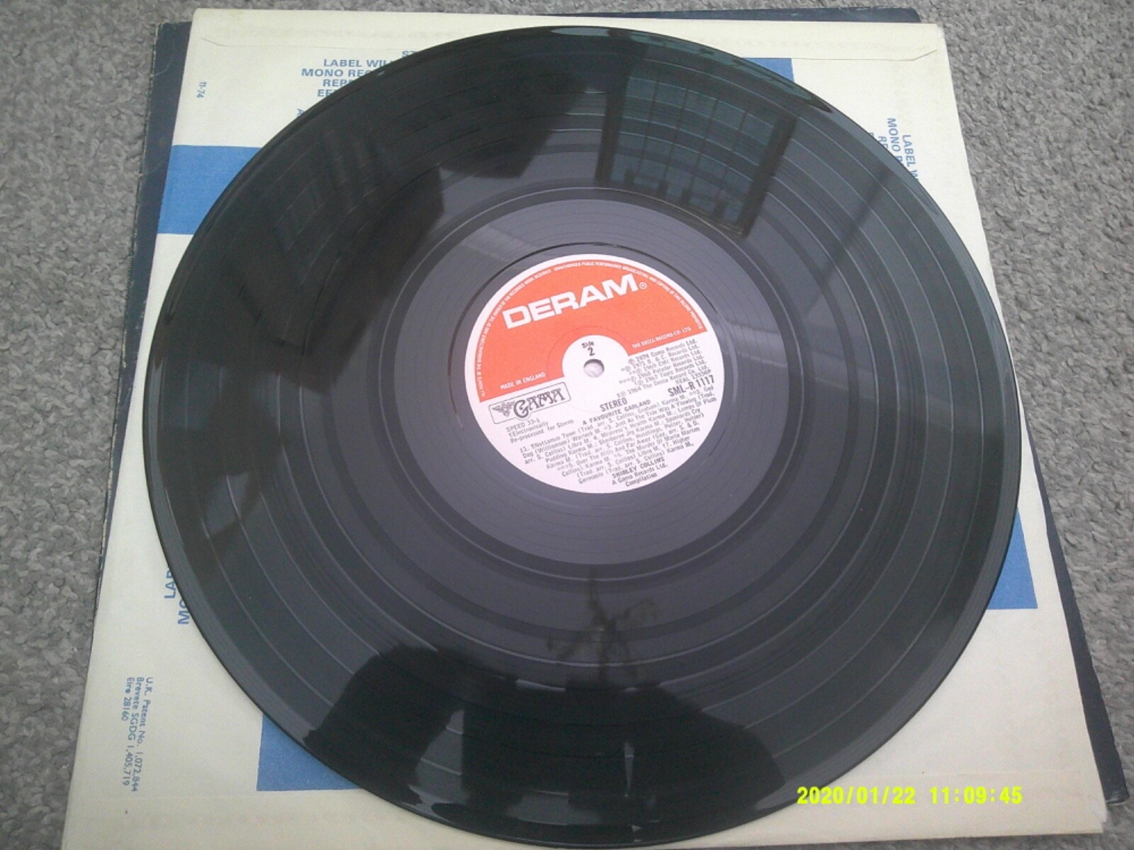 SHIRLEY COLLINS A Favourite Garland 1975 DERAM red label NEAR MINT | eBay