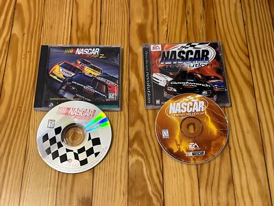 NASCAR Racing 2 (PC, CD-ROM, 1996) and NASCAR Revolution (PC-CD-ROM ...