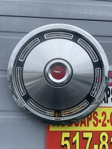 1974-78 Ford Mustang Original Stainless 13” Hubcaps Set 4 Beautiful ...