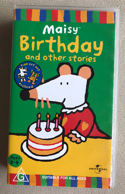 MAISY BIRTHDAY and Other Stories VHS PAL Video Rare HTF | eBay