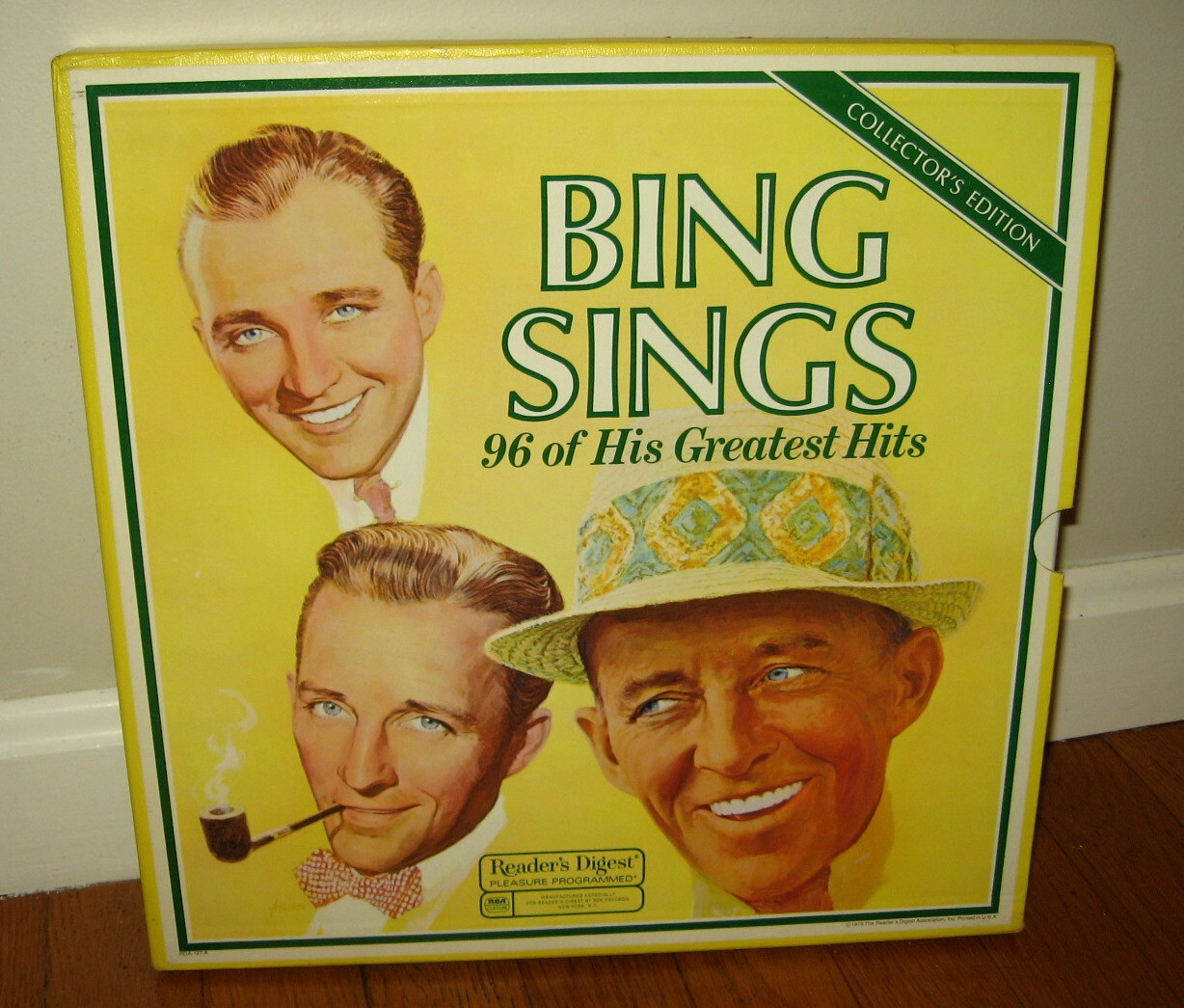 Bing Sings,96 of His Greatest Hits,Reader's Digest,Collectors Edition ...