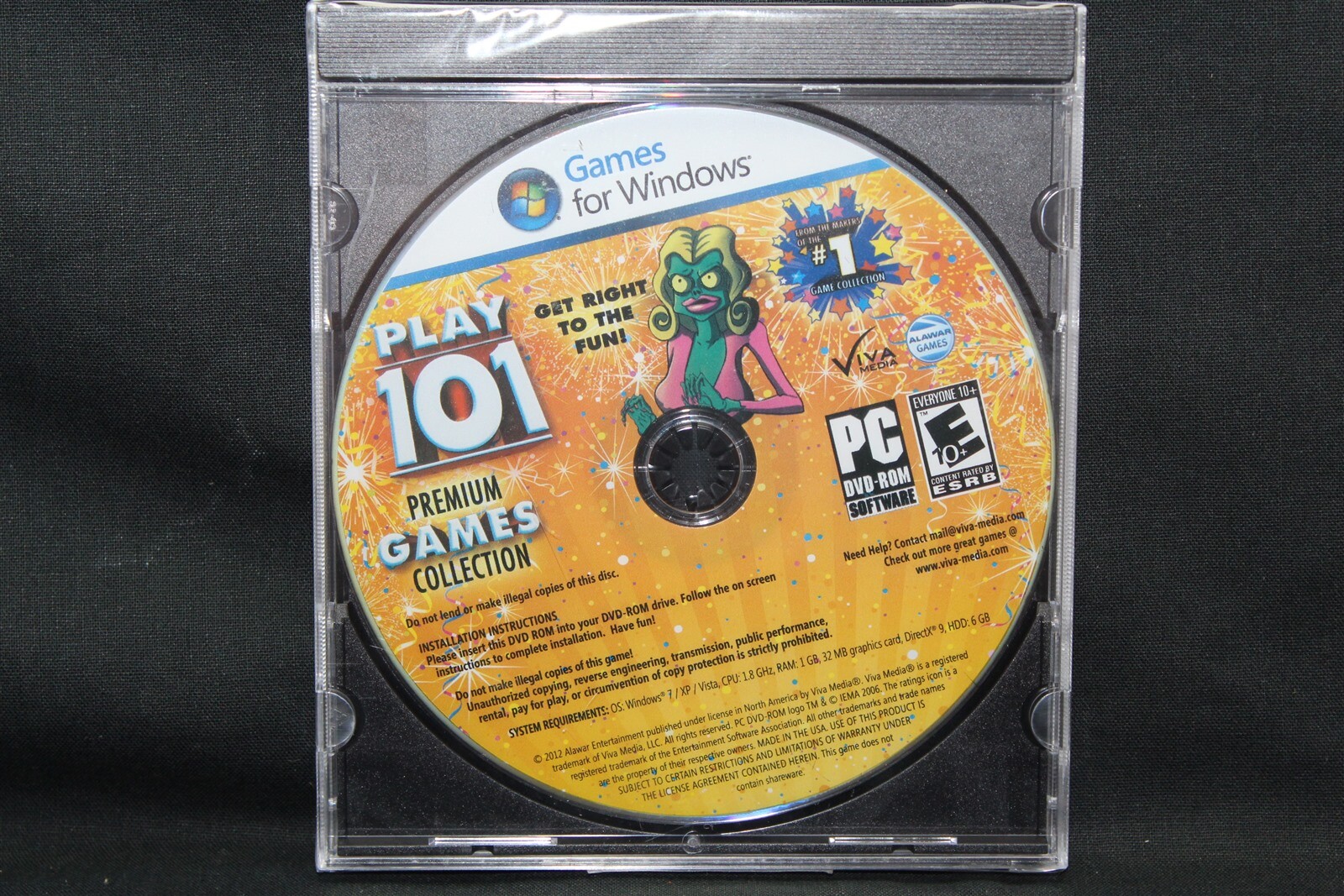 Play 101 Games Jewel Case (PC, 2012) 838639009916| eBay