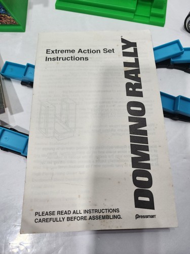 Vintage 1993 Domino Rally Extreme Action Set Game #9510 Pressman Kid ...