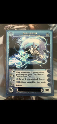 NAJARIN FLUIDMORPHERS' FOE, MAX ENERGY/SPEED, ULTRA RARE | eBay