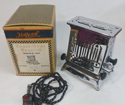 Vintage 1917? Antique GE Hotpoint 119T17 Electric Toaster w/ Original ...