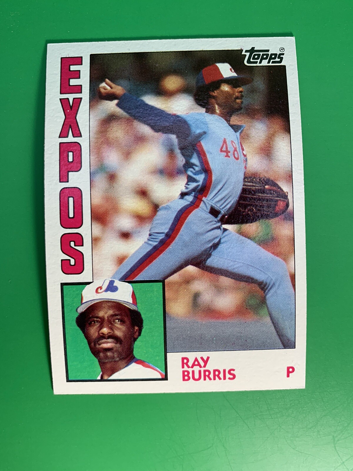 1984 Topps Ray Burris #552 Montreal Expos | eBay