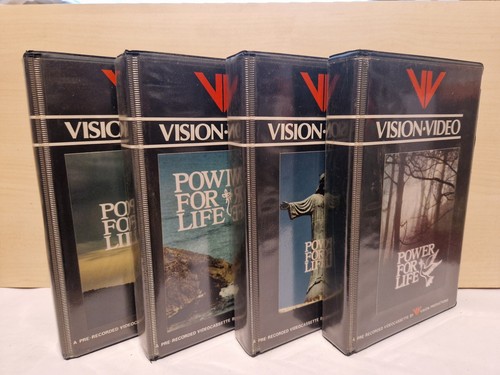 Power For Life - Christianity - Jesus - 4 Big Box PAL VHS Video Tapes ...