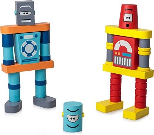 Tobar 29625 Robot Building Blocks, Coloured | eBay UK