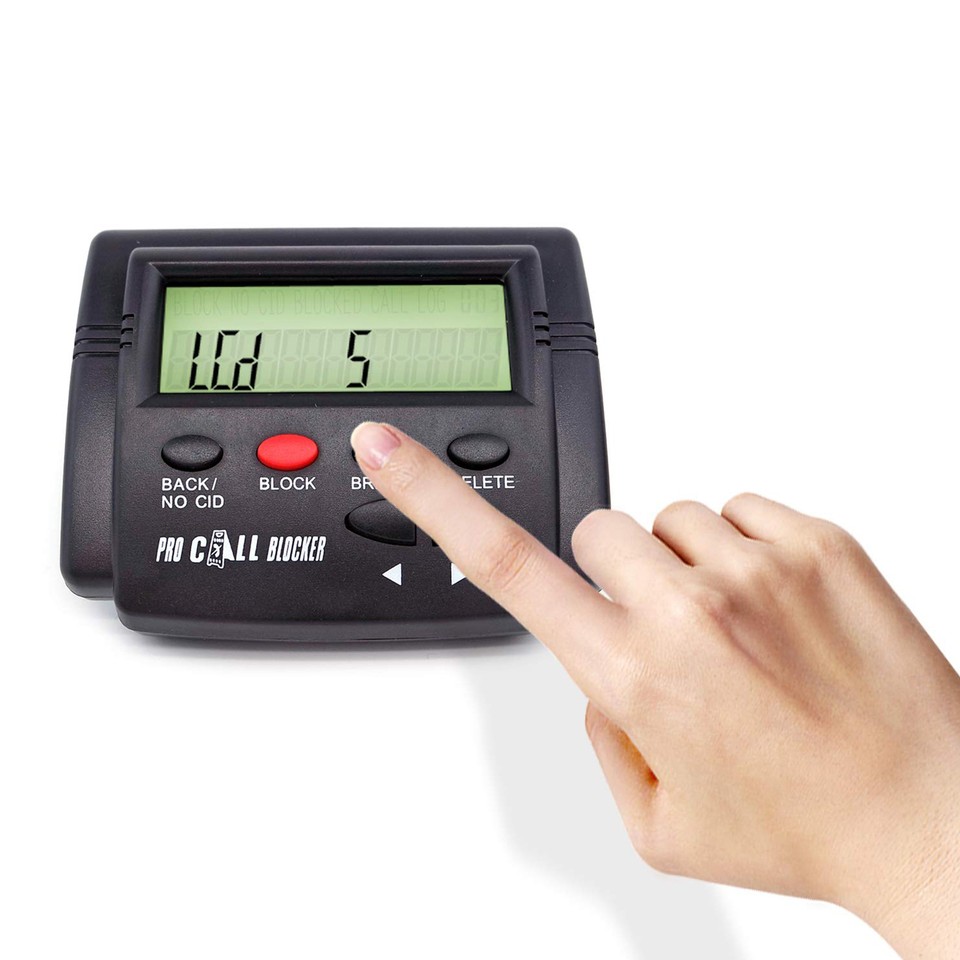 Call Blocker for Landline Phones Telephone 2000 Caller ID Box Blocking ...