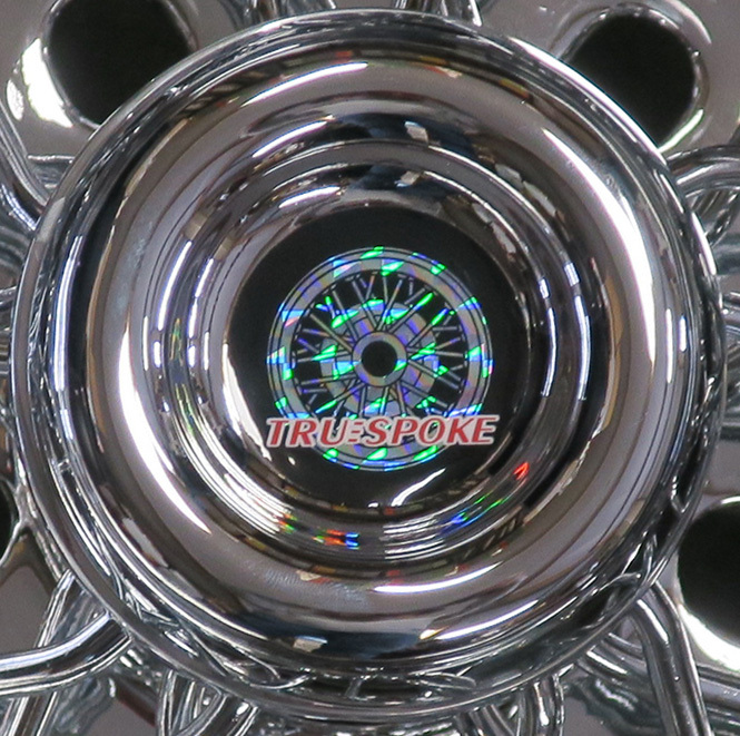 Truespoke Emblems Hologram 70's Style 1.5 inches Set of Four Truspoke ...