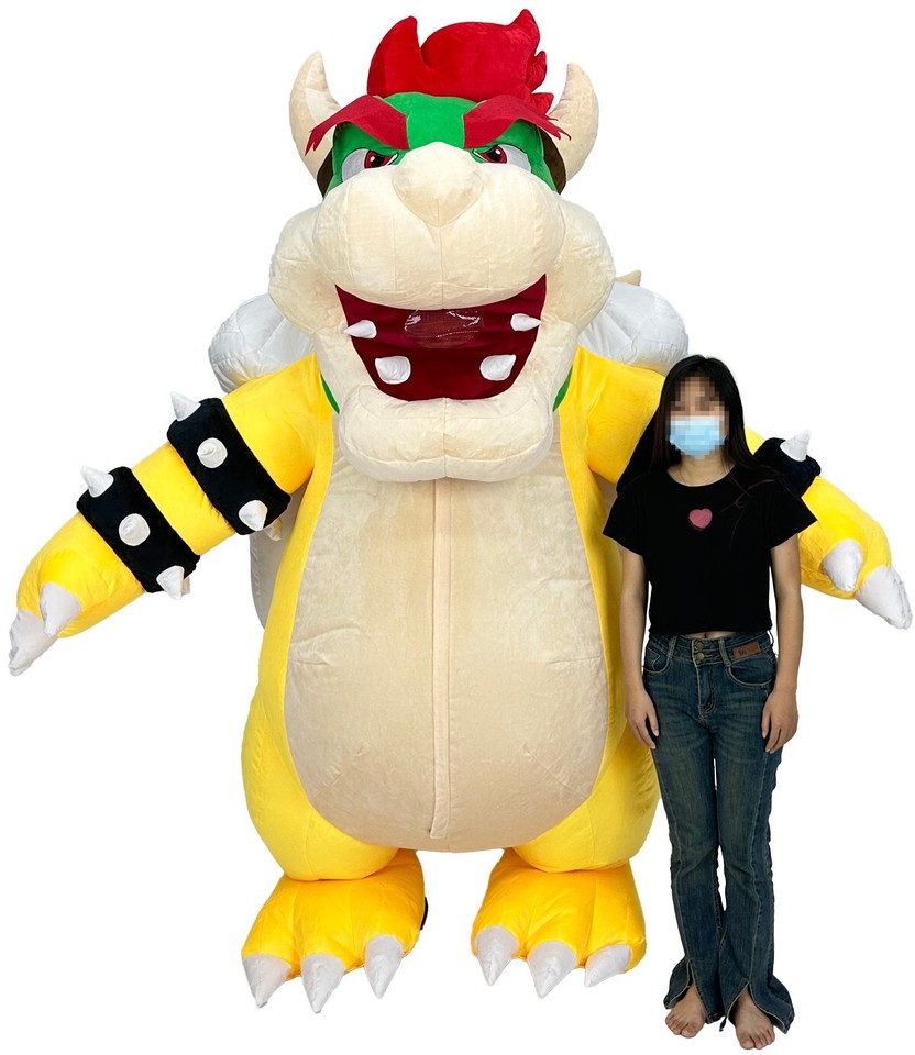Inflatable Costume Koopa Bowser Mascot Halloween Cosplay Party Suit ...
