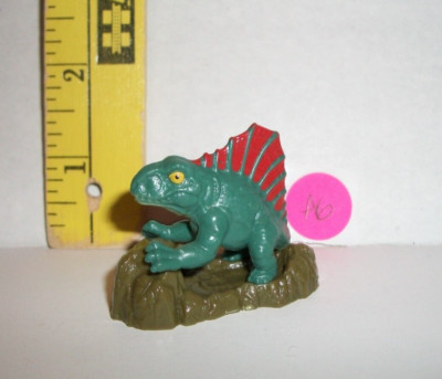 MINIATURE DINOSAUR DIMETRODON FIGURINE MINIATURE DOLL CAKE TOPPER ...