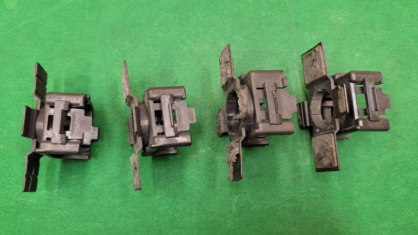 2012-2019 LEXUS GX/LS460 LS600HL Bumper Sensor Holder Brackets OEM ...