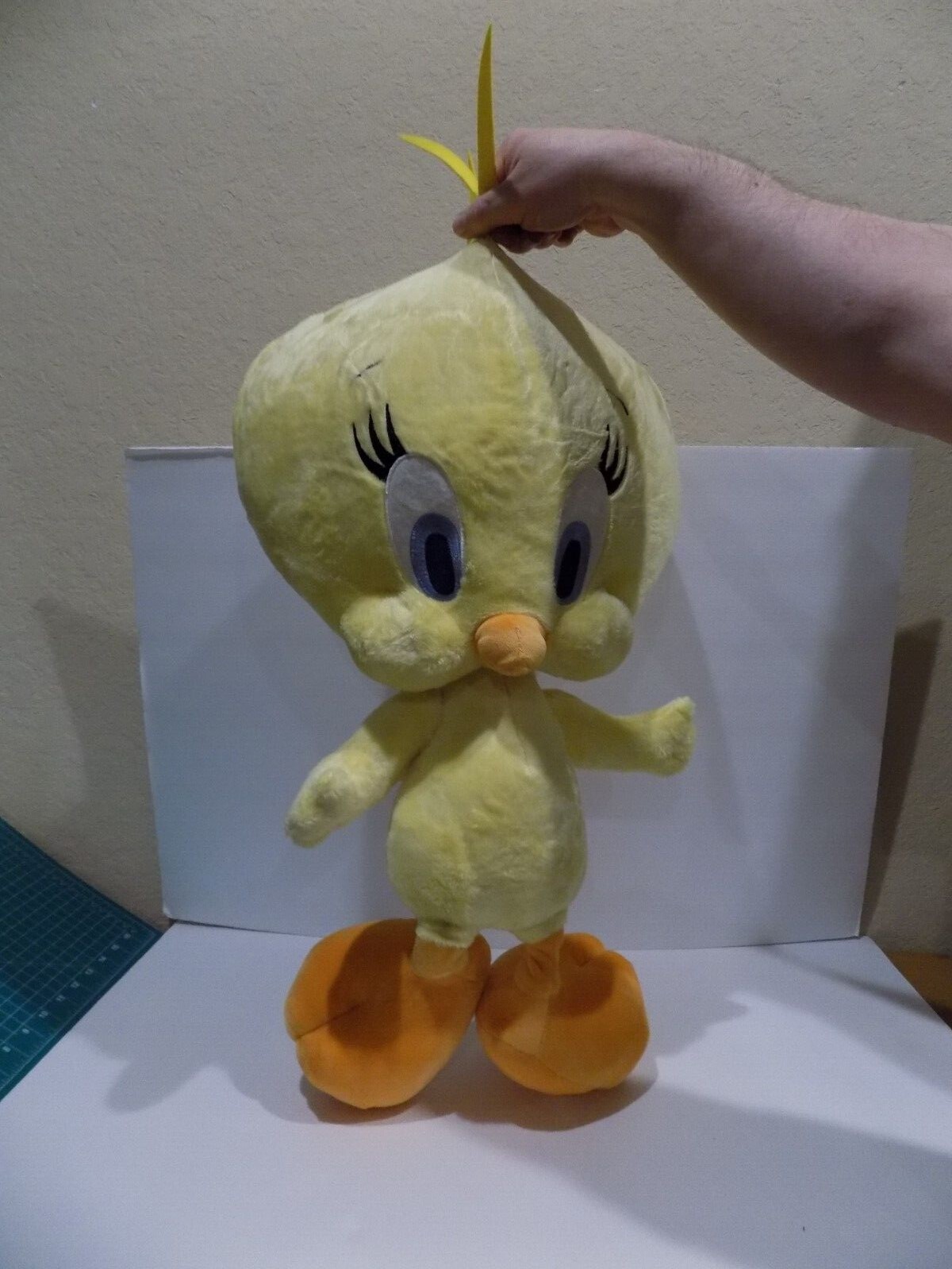 2015 25" Tweety Bird Stuffed Plush WB Looney Tunes Warner Brothers SIX ...